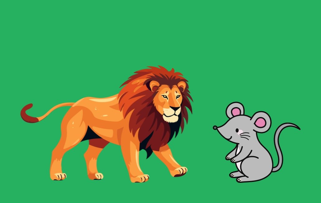 The Lion and Mouse Story | Friendship & Helpfulness | KidzNCrew