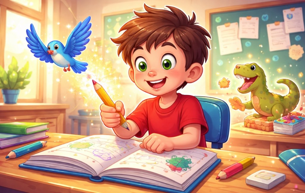 The Magic Pencil Story – Choose What Happens Next | KidzNCrew